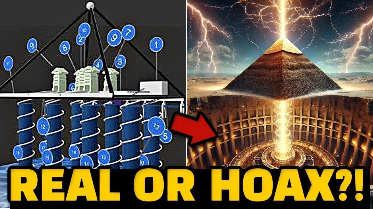 🚨🌍 UNDERGROUND CITY 2,000 FEET BELOW THE PYRAMIDS DISCOVERED! | Leak ...