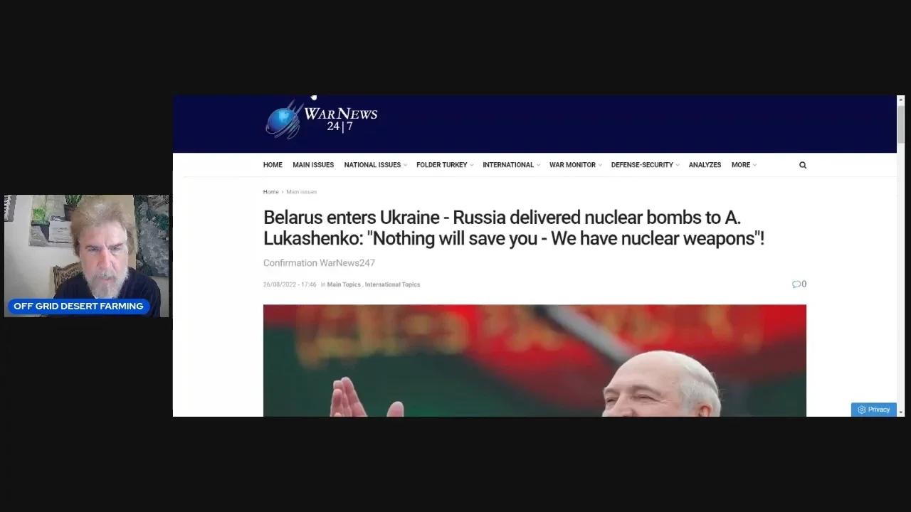 BREAKING NEWS: PUTIN EMERGENCY MEETING AT THE DUMA, NUKES IN BELARUS ...