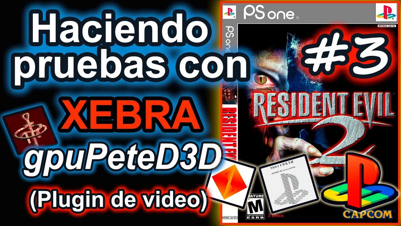 Probando el Emulador de la PS1, XEBRA (Instalación, configuración ...