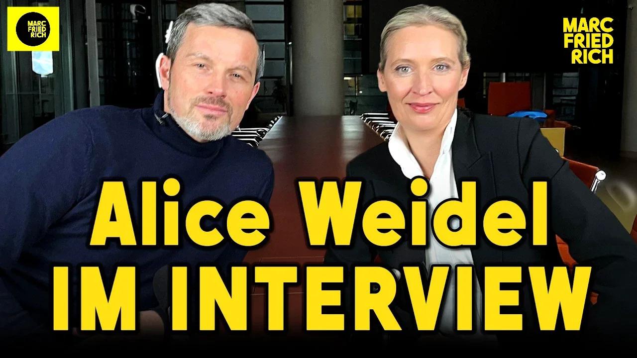 Alice Weidel im Gespräch mit Marc Friedrich über Asylwende, Brandmauer ...
