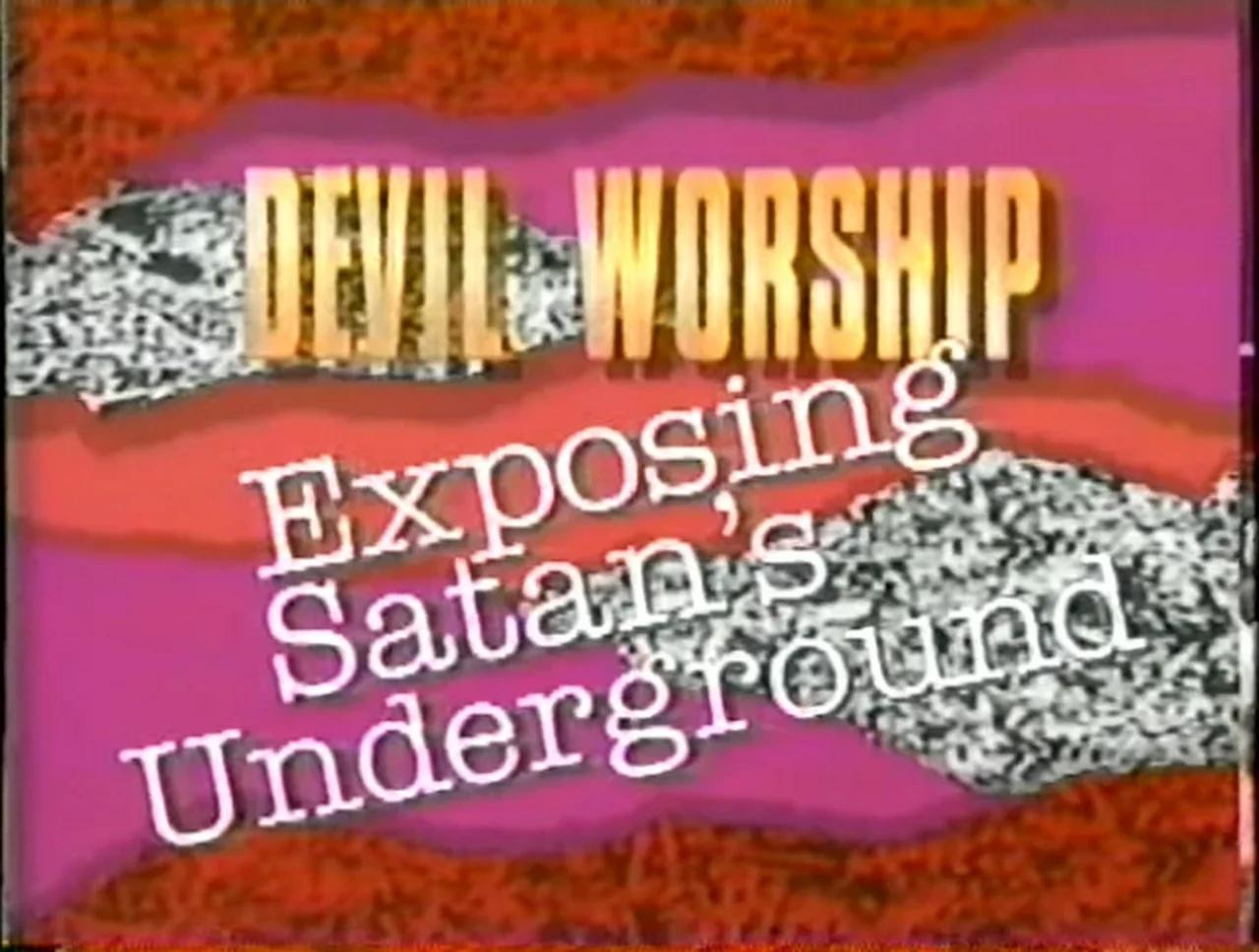 DEVIL WORSHIP Exposing Satan's Underground - feat Geraldo, M Aquino ...