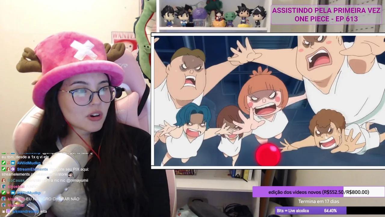 VODs de ONE PIECE | React dos Episódios [613 - 614]
