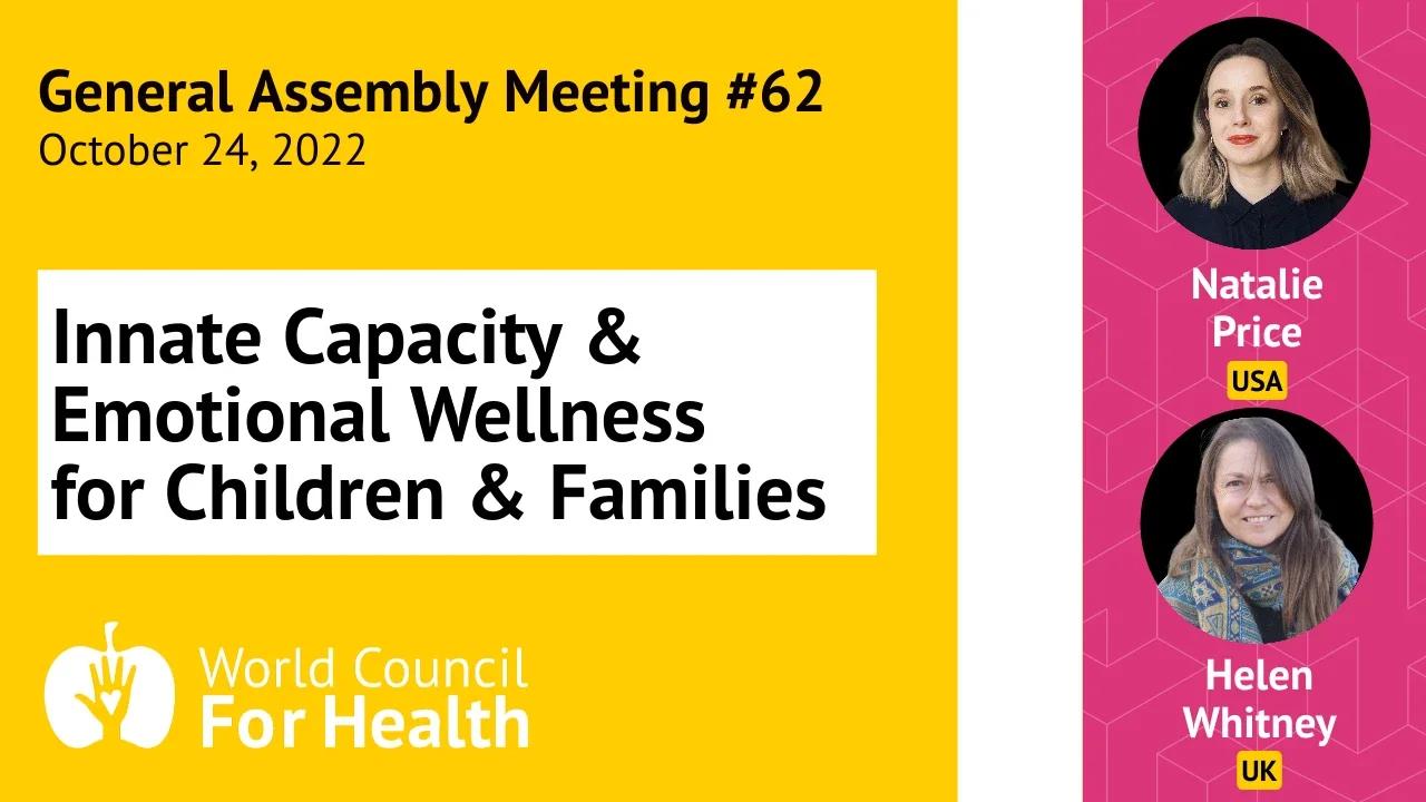 Growing Innate Capacity and Emotional Wellness for Children and Families