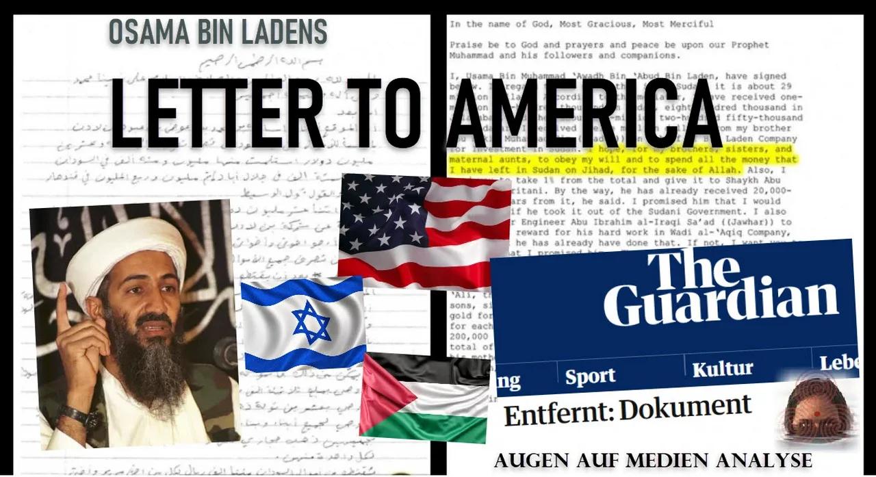 "Letter to America" - Osama Bin Ladens "Brief an Amerika"(V.2)