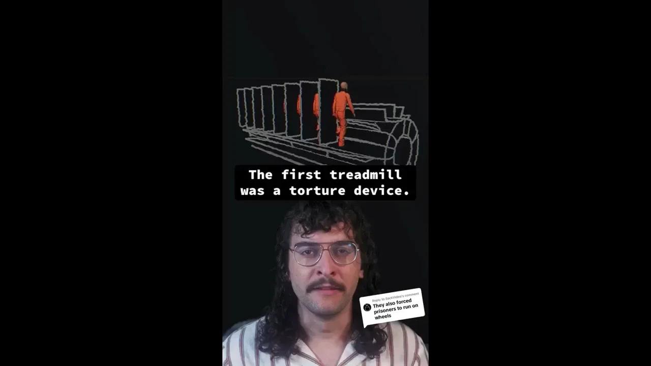 Origins Of The Treadmill....used as a TORTURE Device