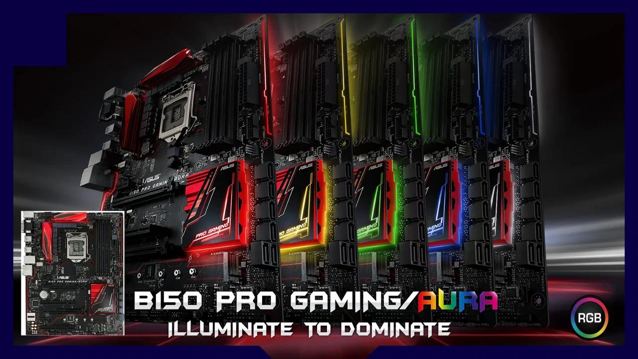 Review of the ASUS B150 Motherboard PRO Gaming/AURA