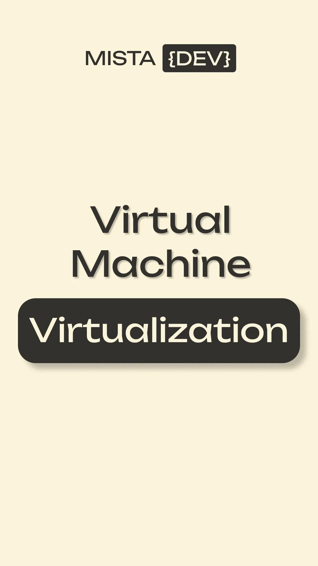 What virtual machine and virtualization are?🔥#shorts