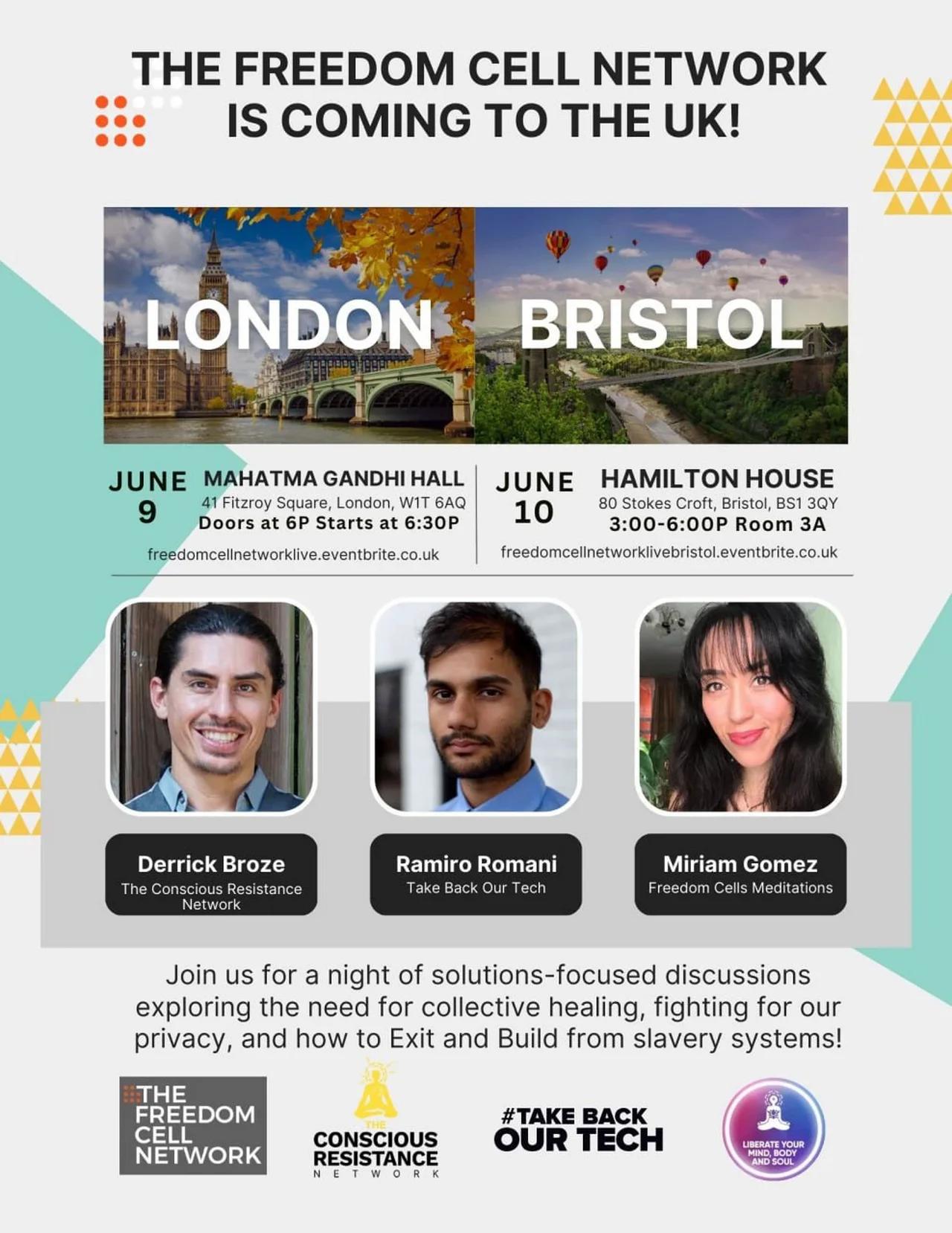 The Freedom Cell Network is coming to the UK!