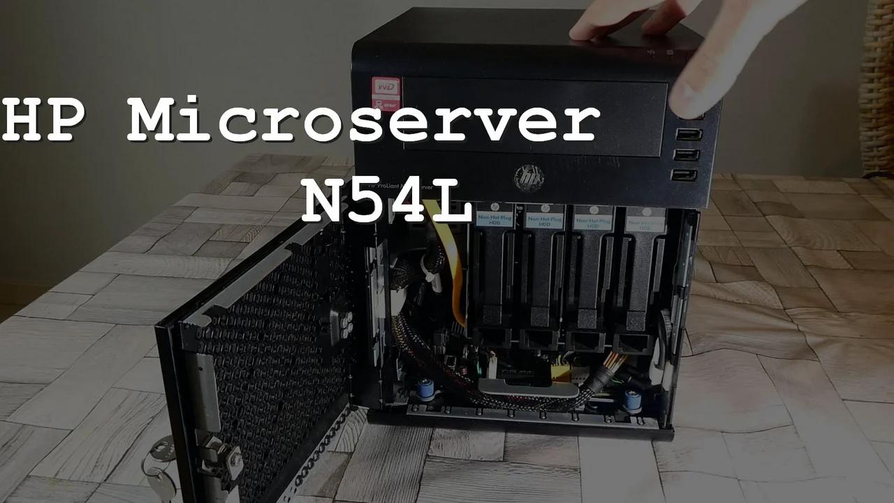 NAS avec un HP Microserver N54L