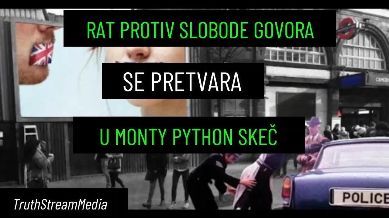 Rat protiv govora se pretvara u Monty Python skeč