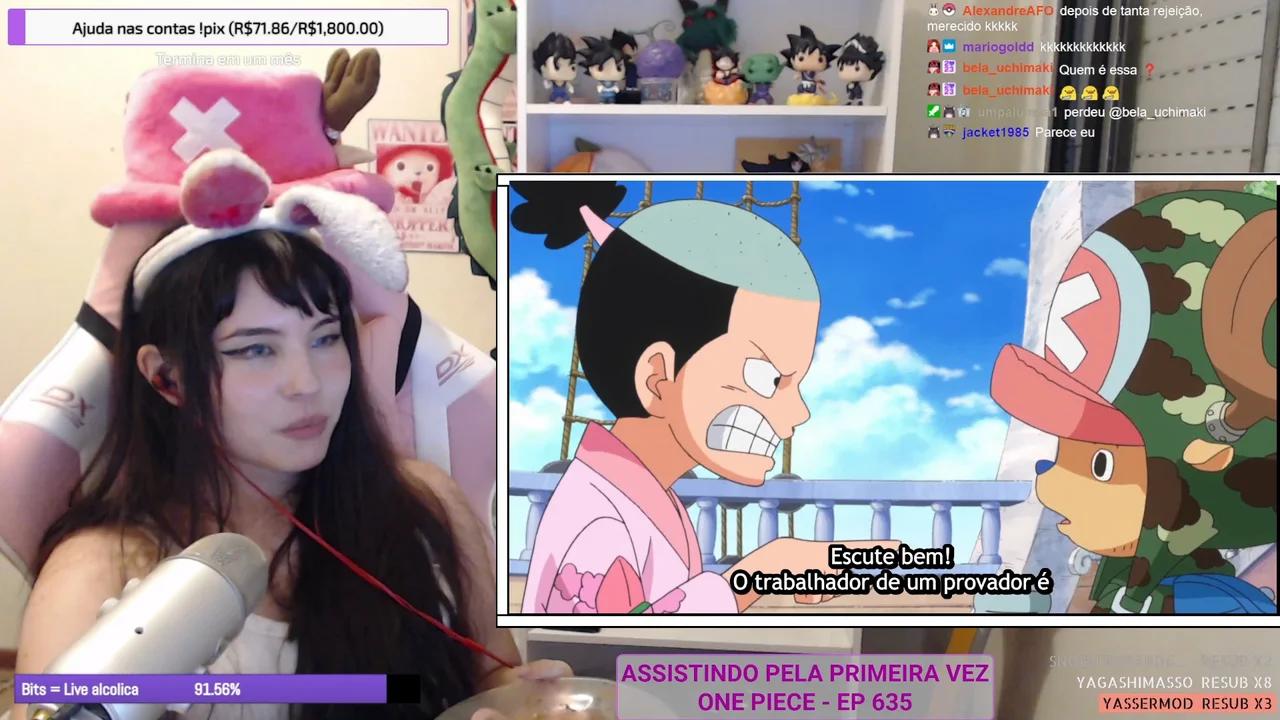 VODs de ONE PIECE | React dos Episódios [635 - 636]
