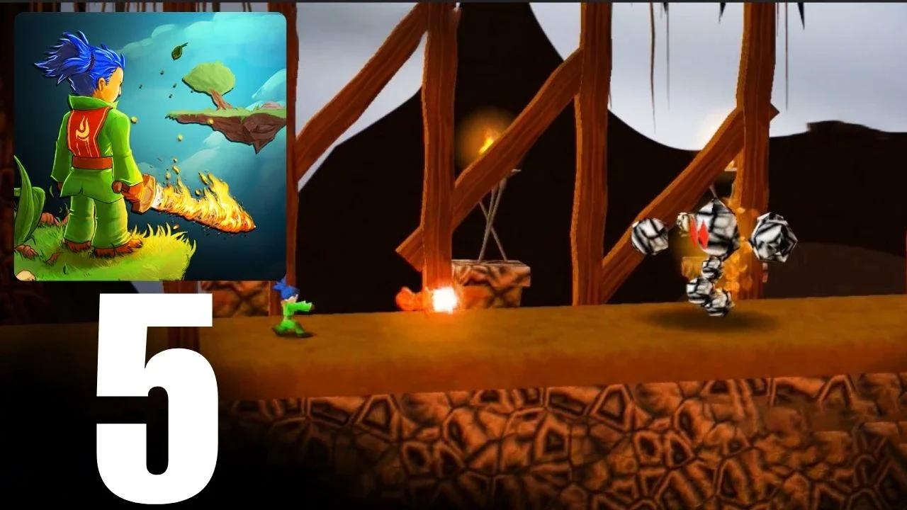 Swordigo Part 5 : Boss Fight Boulder, The Golem (Android/iOS Gameplay ...