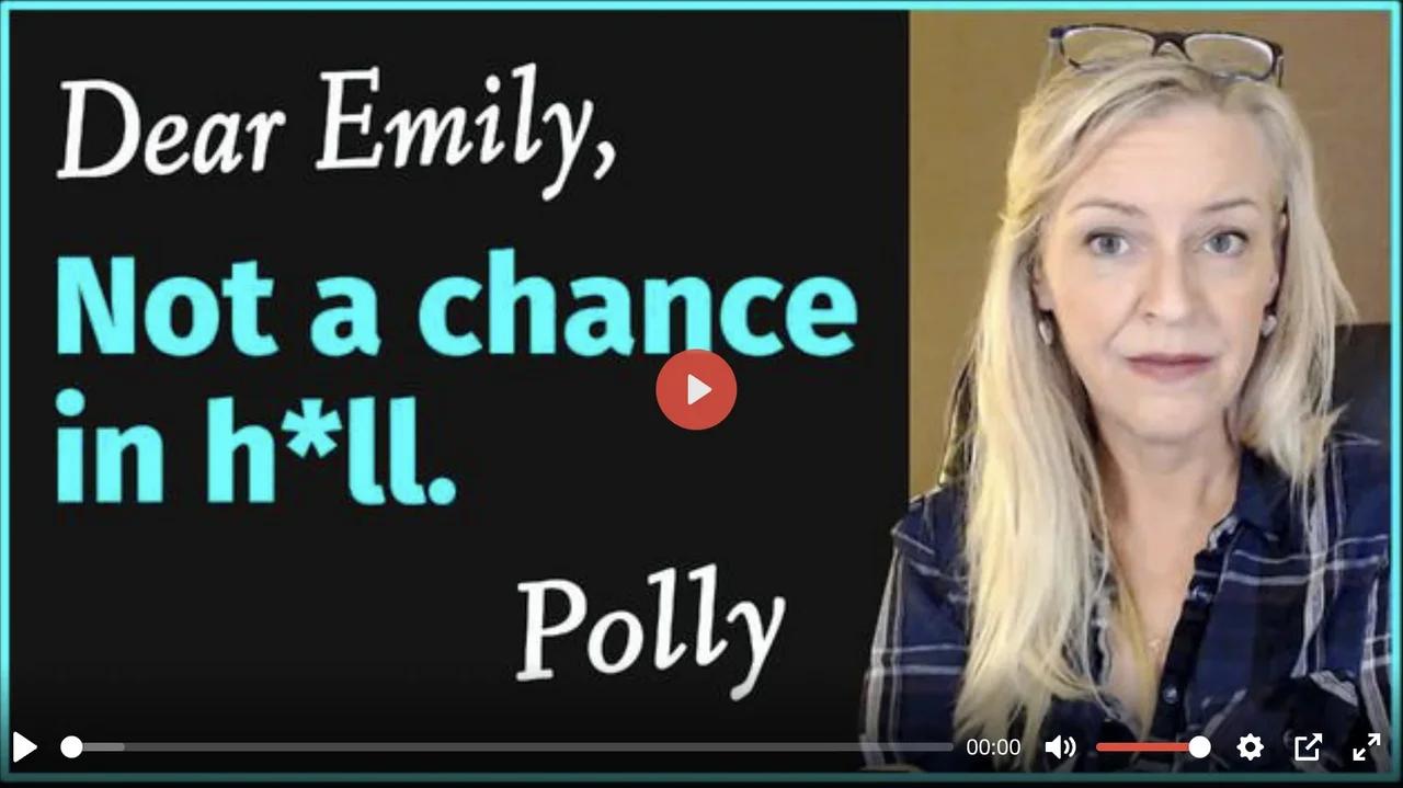 Pandemic Amnesty? Not a Chance in Hell - Amazing Polly