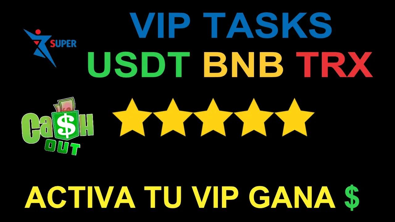 SUPER AI VIP NUEVA PLATAFORMA DE TAREAS PAGANDO USDT TRX BNB CLAIM NOW
