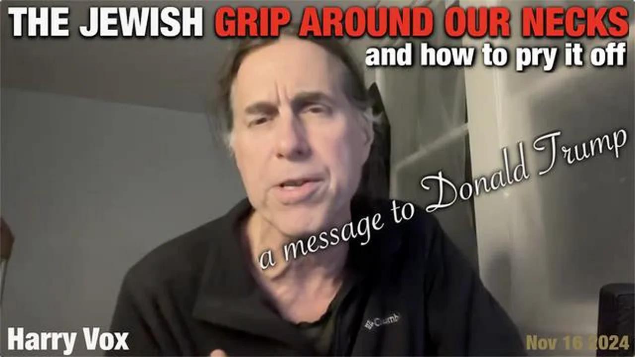 THE JEWISH GRIP AROUND OUR NECKS - AND HOW TO PRY IT OFF