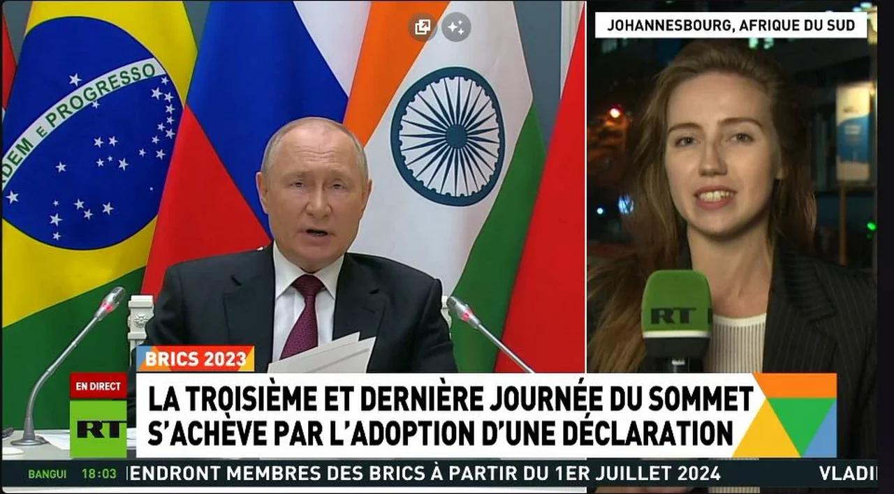 DARIA VAGANOVA - Bilan de la troisième journée de la sommet BRICS 2023