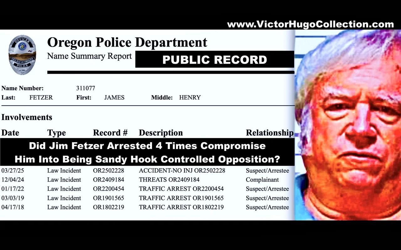 Sandy Hook Jim Fetzer Arrested 4 Times Raises Compromised Alt News ...