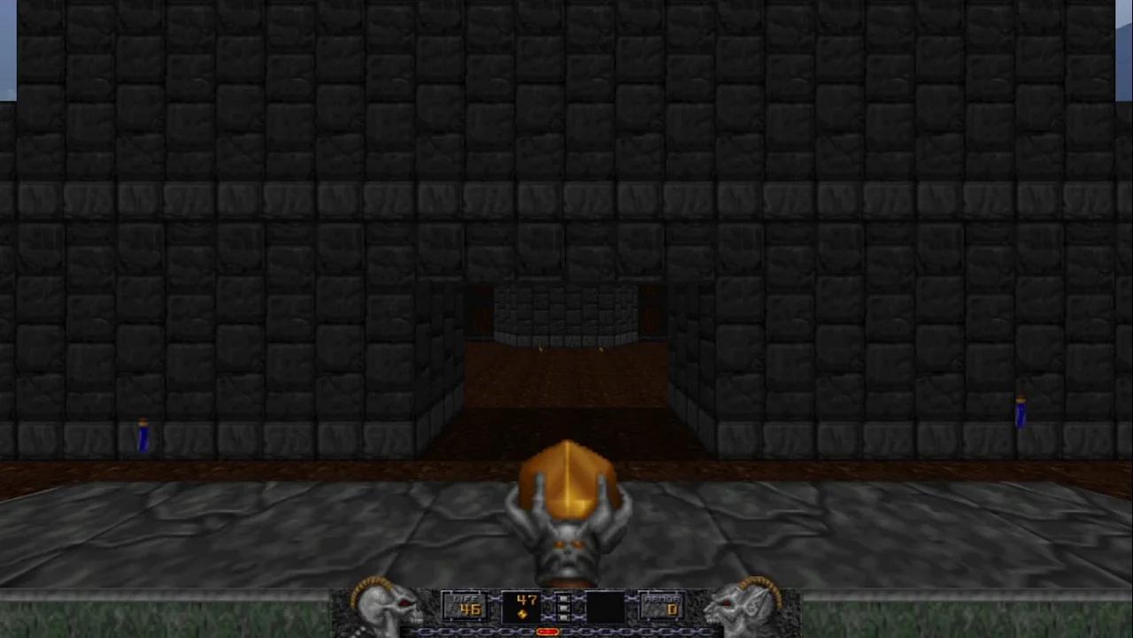 Heretic doom 1994 gameplay part 2.