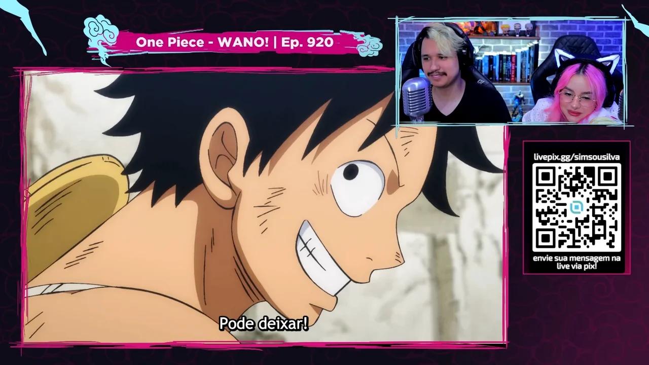 One Piece Ep 920 React Larie E Silva Corte Da Live