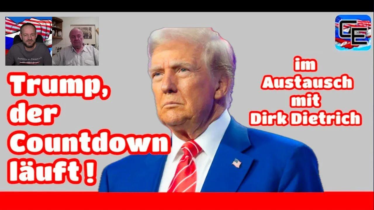 1871 Carsten im Austausch mit Dirk Dietrich - Trump, der Countdown läuft