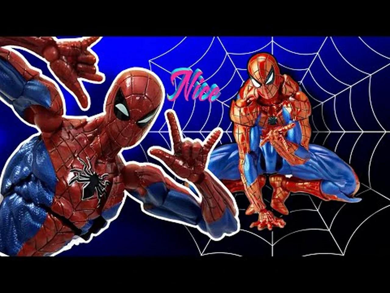 The Most Articulation Ever! | Revoltech Amazing Yamaguchi Spider-Man 2. ...