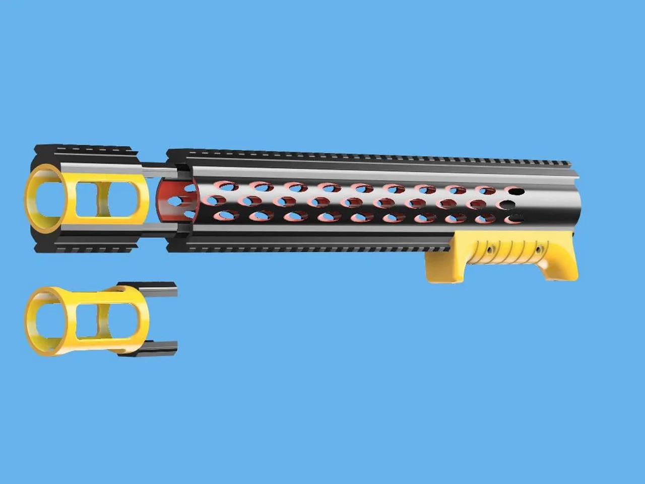 SG22 cheese grater handguard