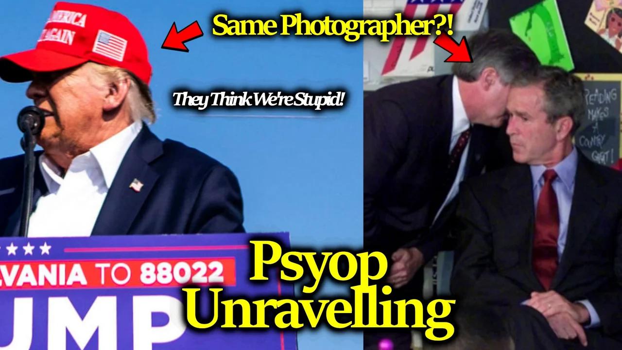 Psyop Unravelling: Trump Bullet Photo By SAME PHOTOGRAPHER Who Photo'ed ...
