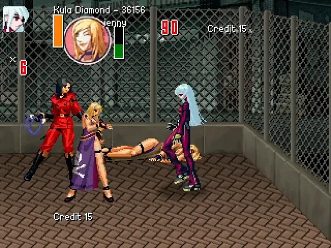 Ladies of Rage openbor playthrough Kula Diamond