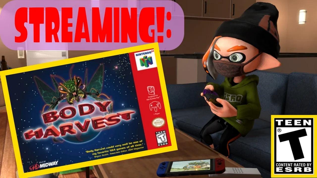 Streaming Body Harvest on real N64 hardware