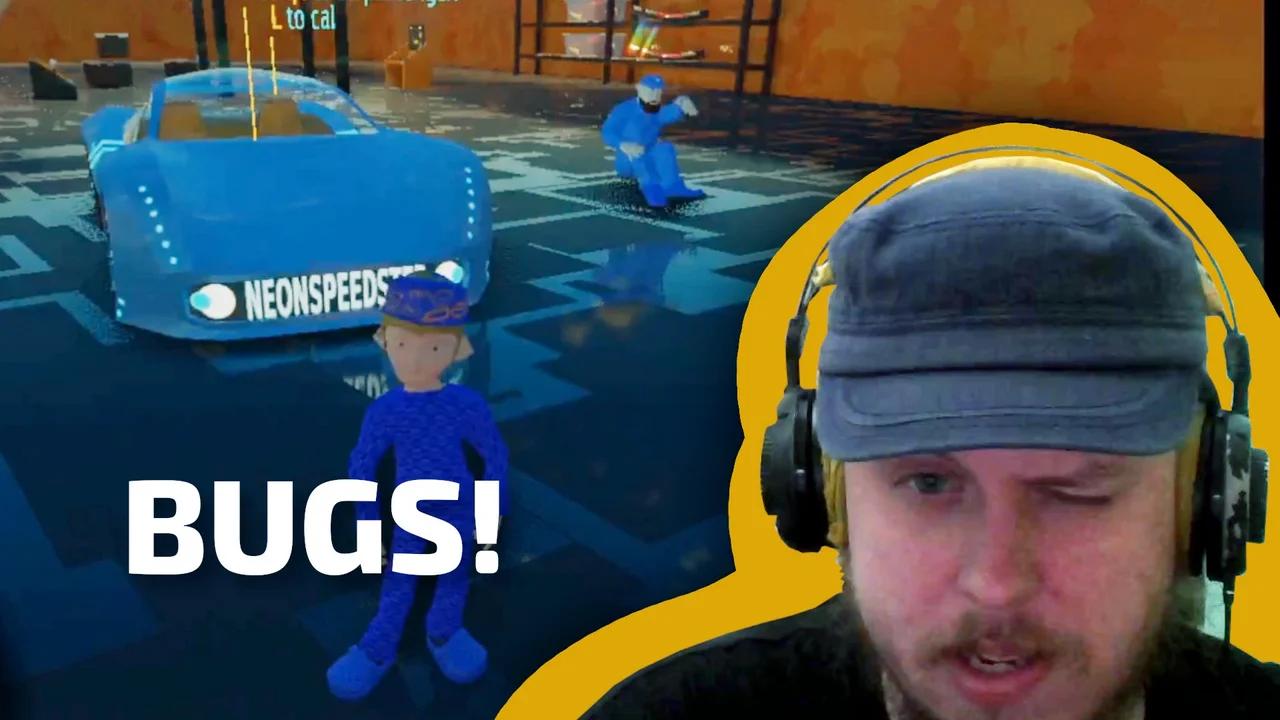 Bugs! How are they fixed? | Also First Person Mode | Dani's Race UPBGE ...