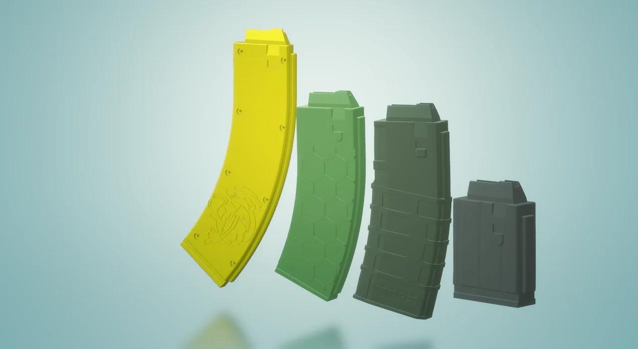 AR 17HMR & 22 WMR 5,20,30 rnd Magazines