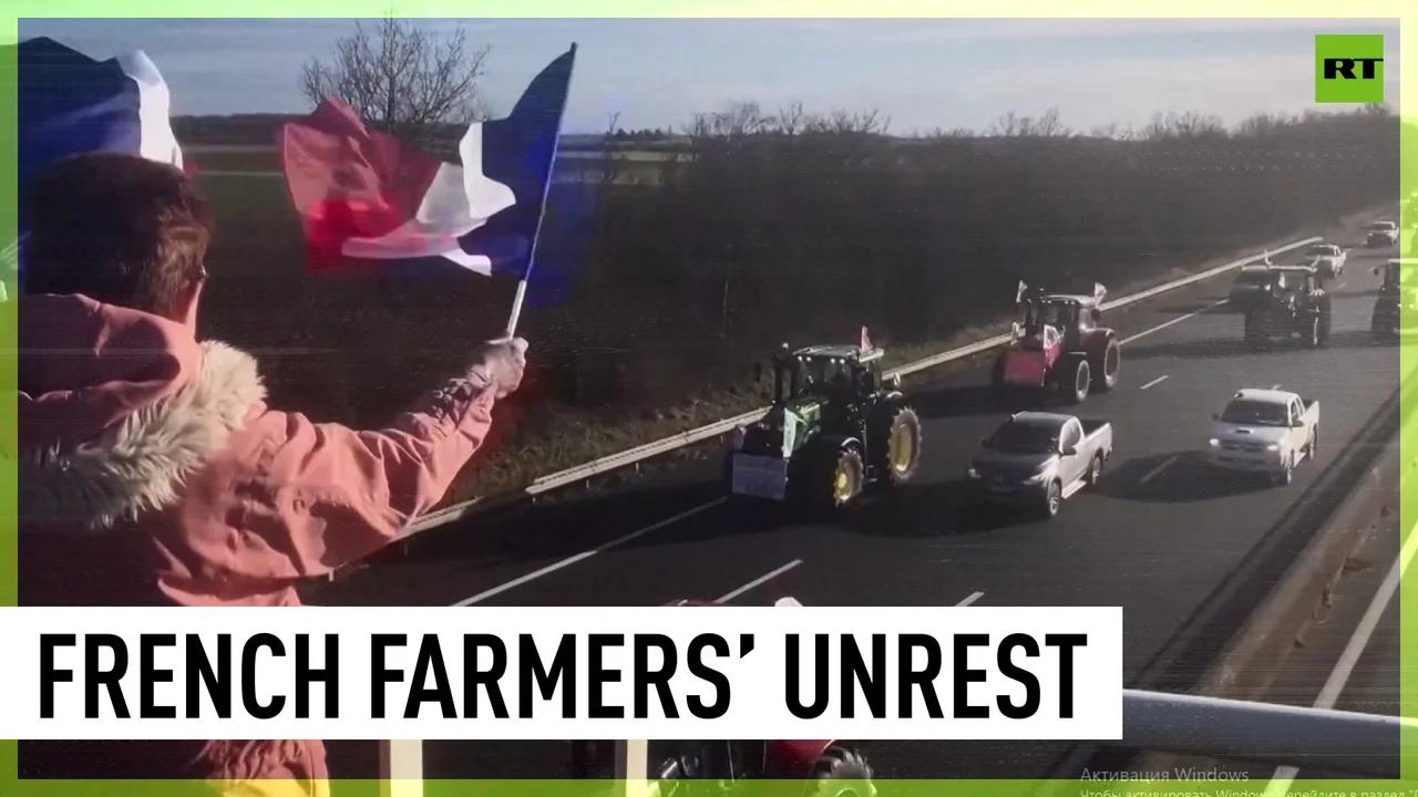 French farmers' protest continues despite vow by Paris to prioritize ...