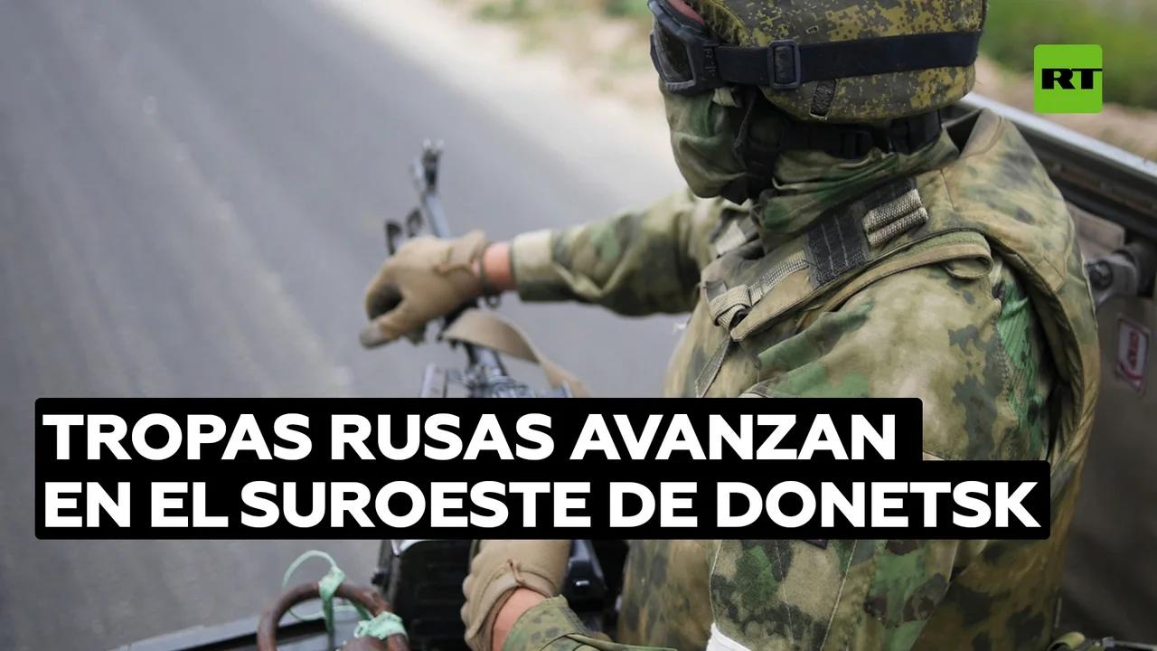 La Infantería de Marina rusa avanza en el suroeste de Donetsk bajo ...