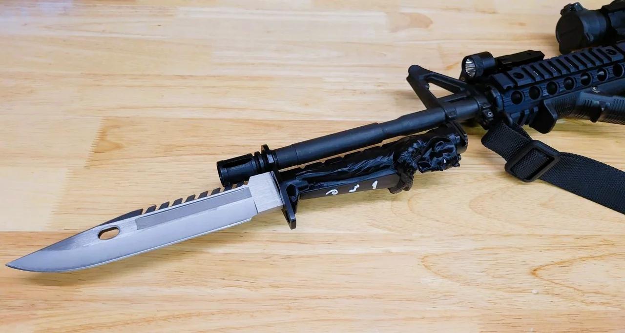 M9 Bayonet Hilt (Extended Knife Handle) For 16" Barrel AR/M4
