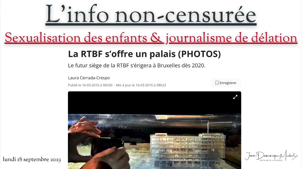 Sexualisation des enfants et journalisme de délation