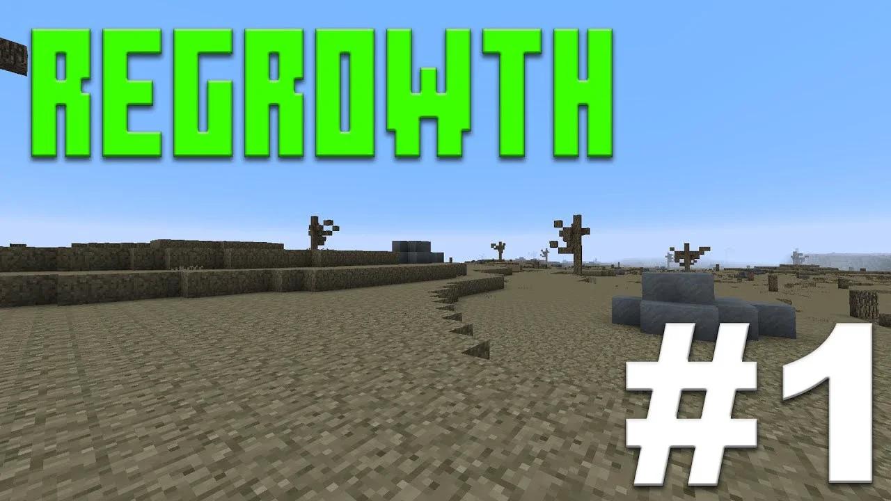 ISSIZ BİR ADA !! | TÜRKÇE | MİNECRAFT REGROWTH #1 [4K]