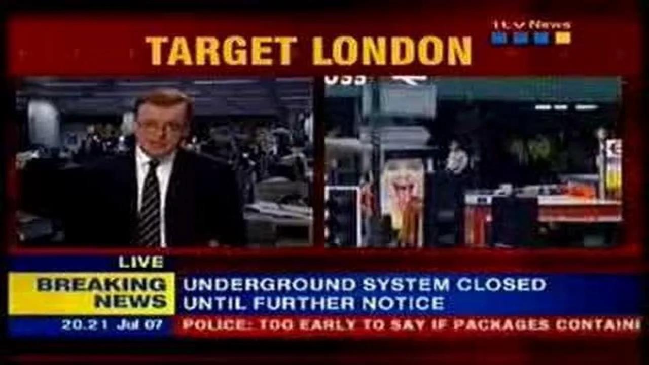 London 7/7: Peter Power on the simultaneous bombing exercise (BBC/ITV ...