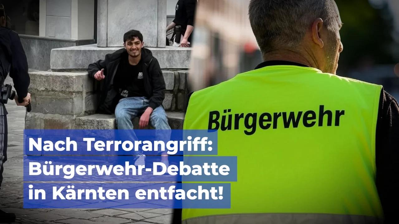 Nach Messer-Terror in Villach: Bürgerwehr geplant!
