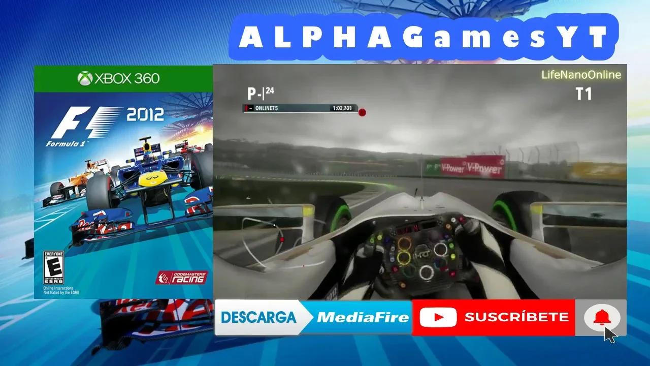 DESCARGAR F1 2012 + DLC I ESPAÑOL LATINO I XBOX 360 RGH I MEDIAFIRE I ALPHAGAMESYT