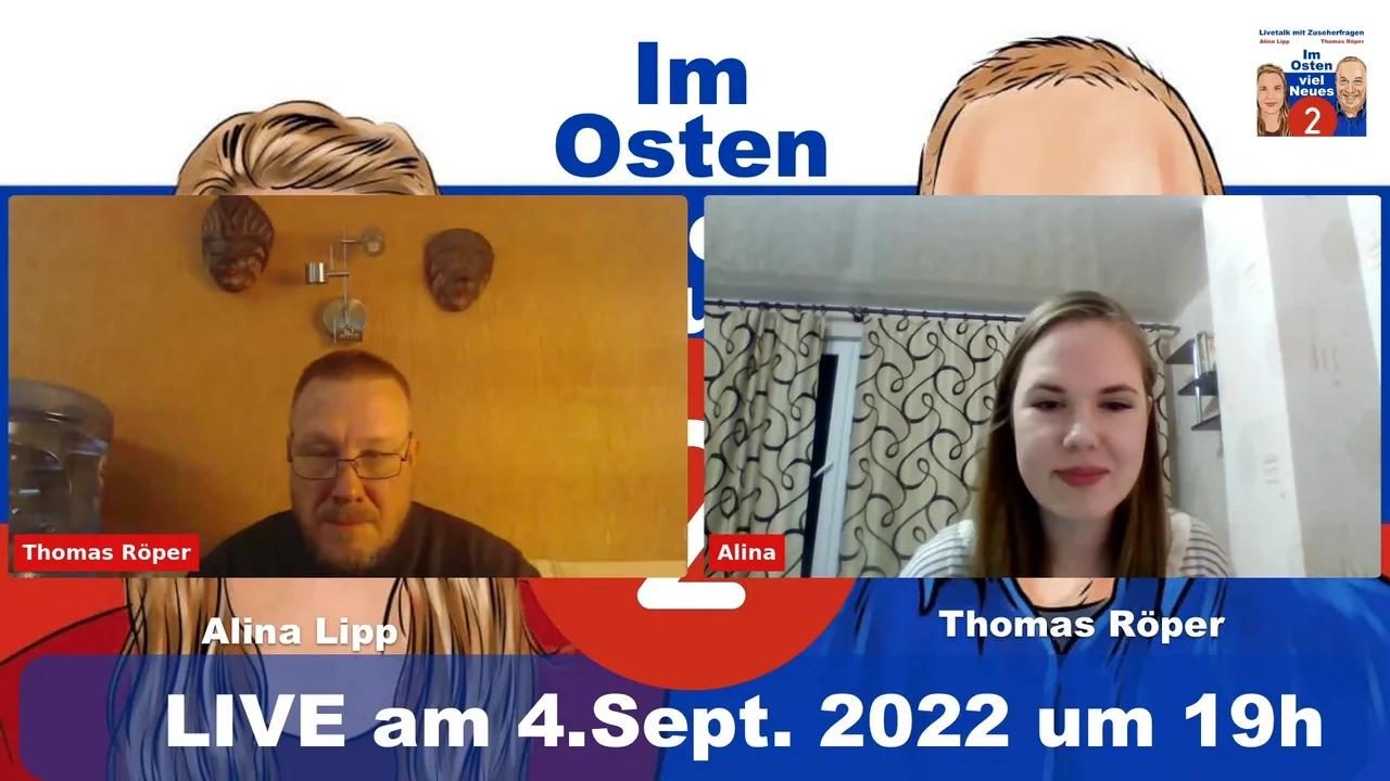 Im Osten viel Neues mit Thomas Röper und Alina Lipp