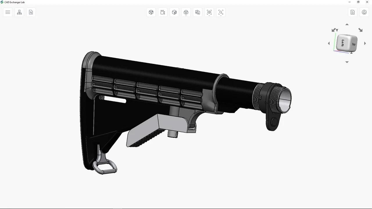 Telescopic stock (AR/M4)