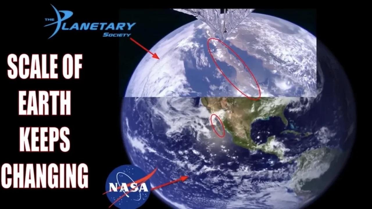 NASA Earth Image Inconsistencies and CGI Failures