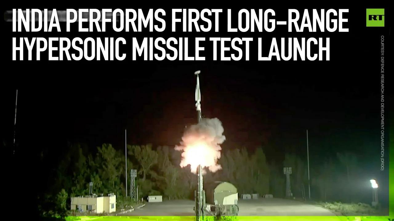 India performs first long-range hypersonic missile test launch
