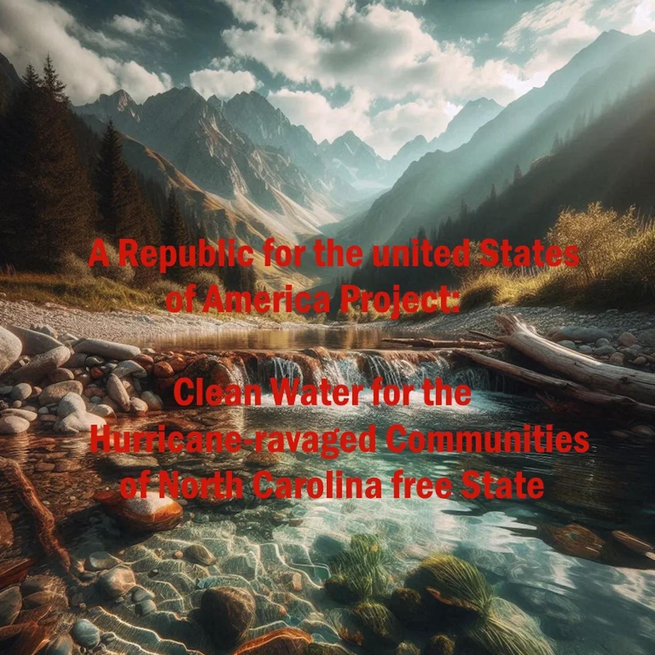 Republic for the united States of America Delivers Life-Saving Water ...