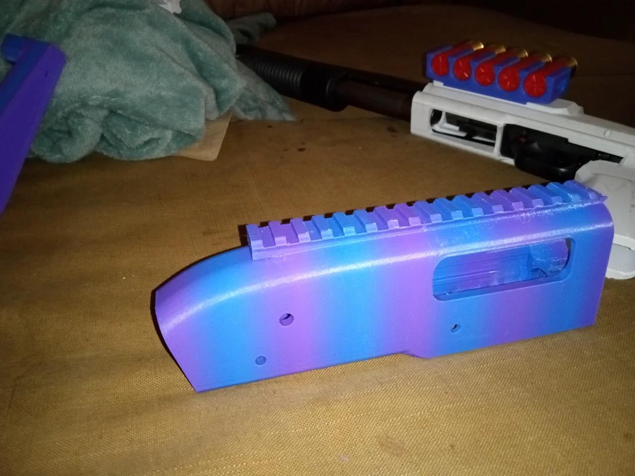 Py2a Maverick 88 plain receiver with pic rail