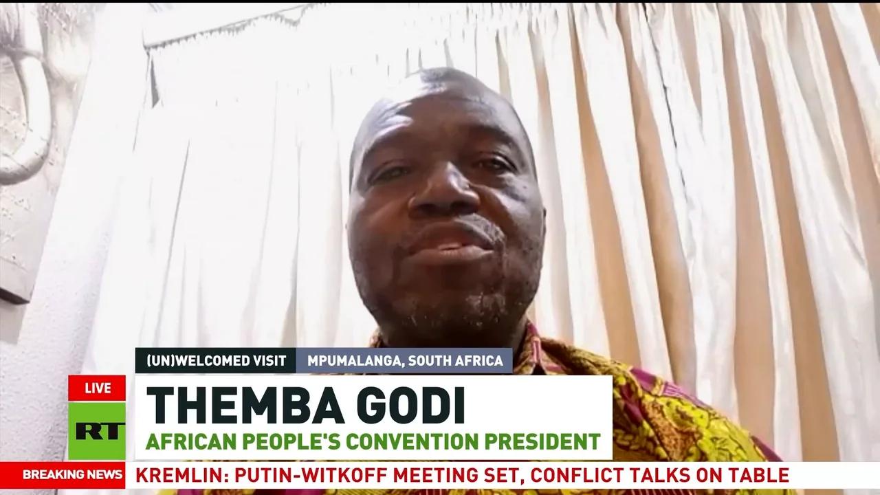 Zelensky should not be welcomed in South Africa — Themba Godi