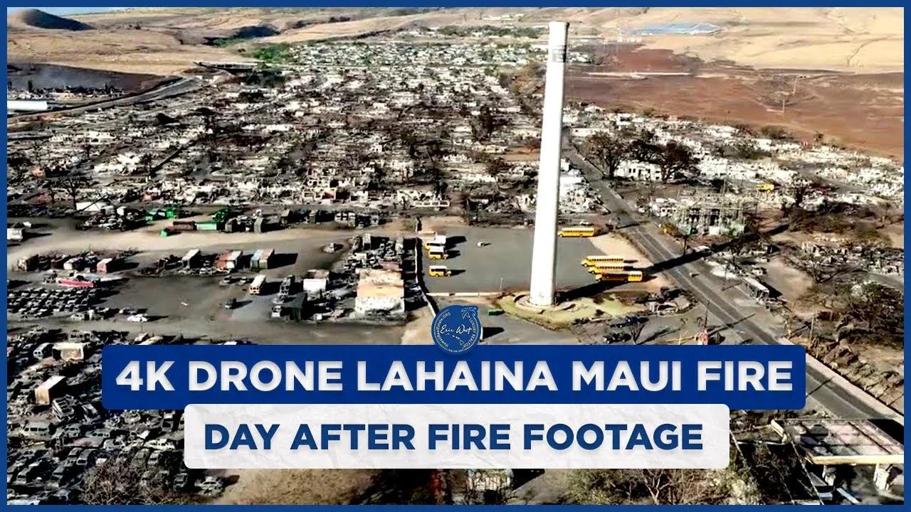Laserwaffen auf Hawaii: Lahaina Maui Feuer. Derart treffsicher sind die ...