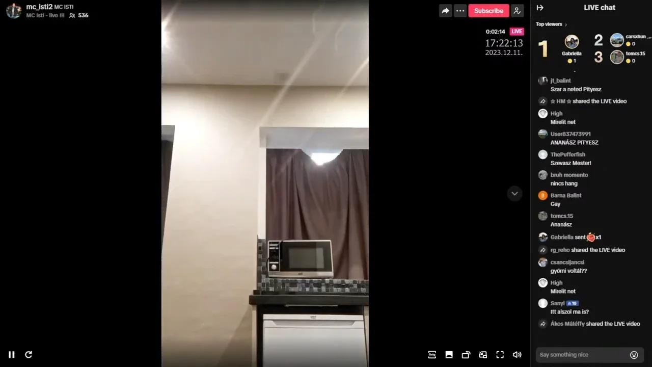 MC Isti - TikTok live (2023 12 11) 1