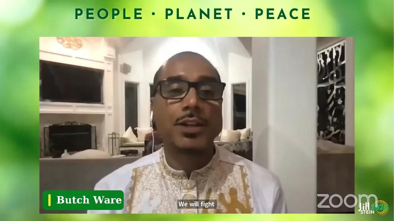 Butch Ware, Green Party Vice President Candidate