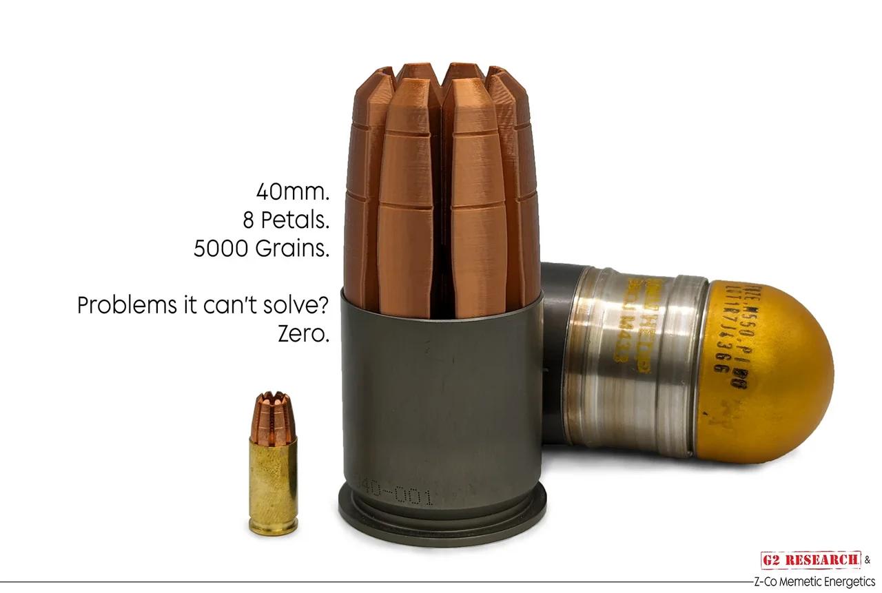 40mm RIP Round .STEP File